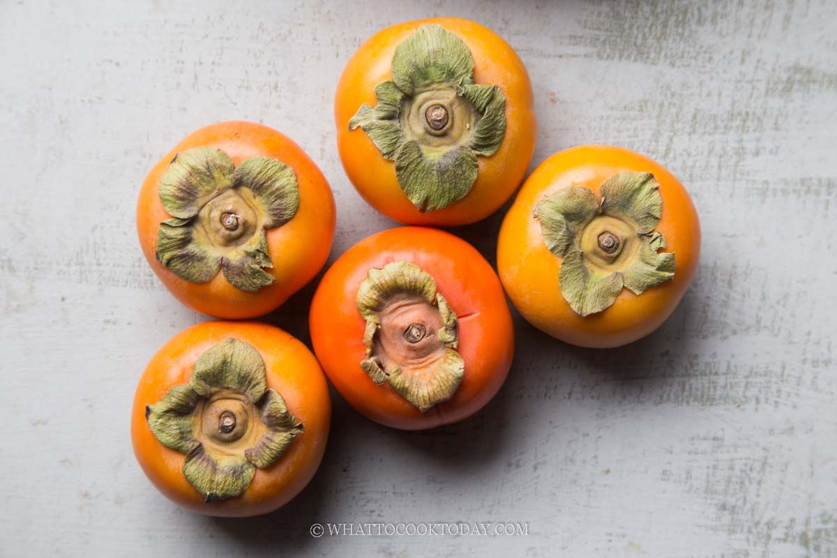 Fuyu Persimmon Apple Pie with Pecan Streusel