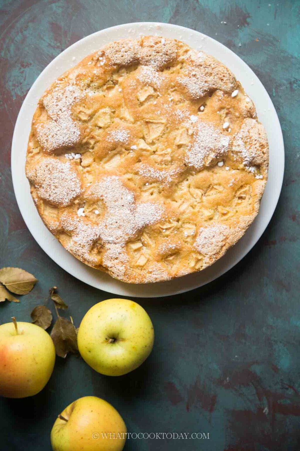 Easy Apple Sponge Cake (Sharlotka) - What To Cook Today