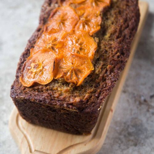 Spiced Persimmon Cake