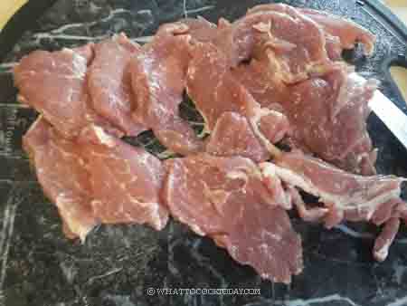 Dendeng Babi Goreng (Indonesian Sweet Pork Jerky)