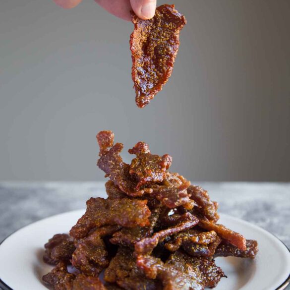 Dendeng Babi Goreng (Indonesian Sweet Pork Jerky)