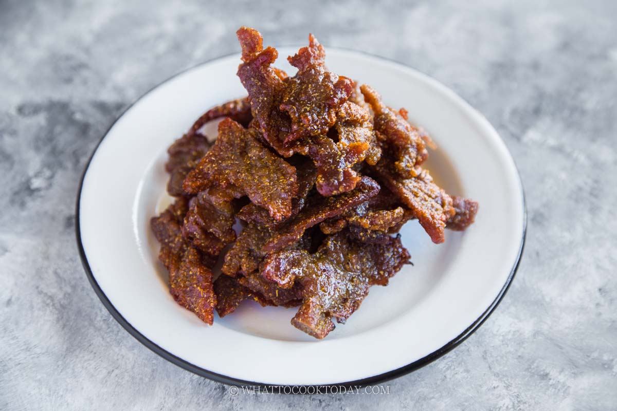 Dendeng Babi Goreng (Indonesian Sweet Pork Jerky)