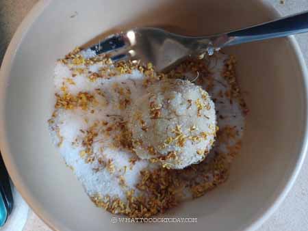 Lemon Osmanthus Snickerdoodles
