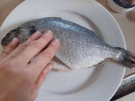 Easy Broiled Whole Fish with Cilantro Cabbage Slaw - What To Cook Today