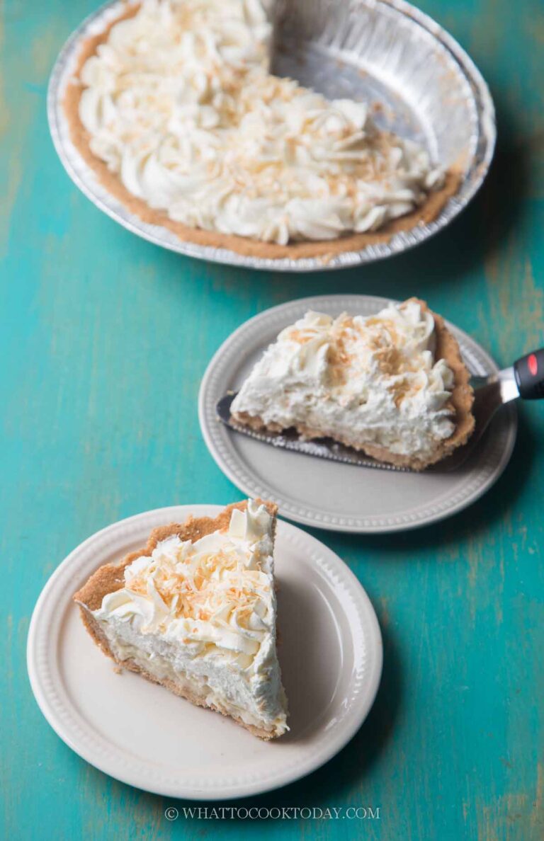 No-Bake Double Coconut Cream Pie