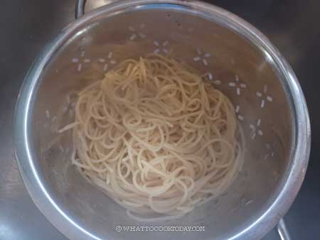 Easy Sesame Peanut Tossed Noodles