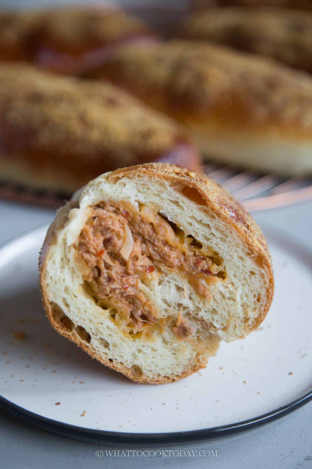 Spicy Tuna Buns (Asian Bakery Style)