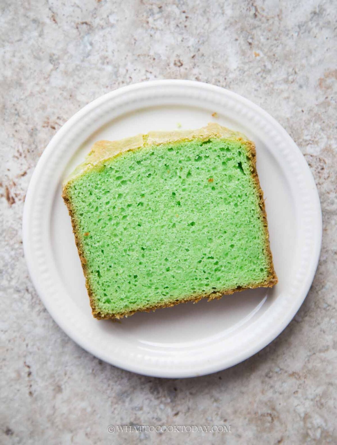 Easiest Pandan Butter Cake