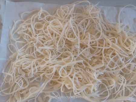 How to Make Kataifi Dough (a.k.a. Shredded Filo Pastry) at Home - What ...