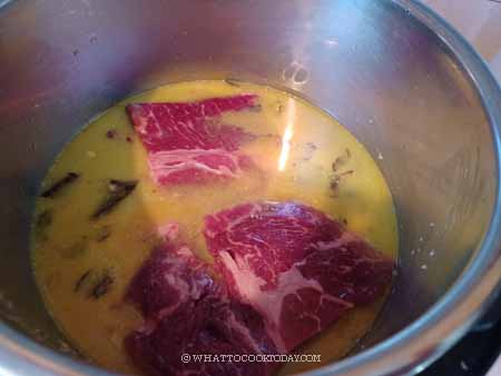 Daging Sapi Cabe Ijo (Braised Beef With Green Sambal) - What To Cook Today