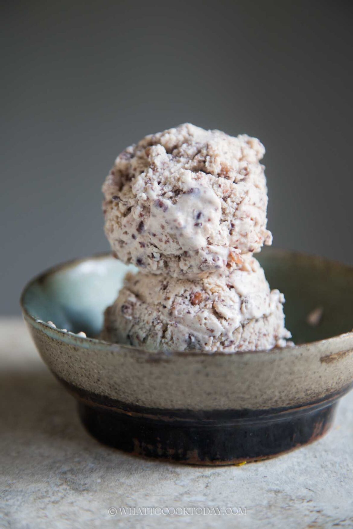 No-Churn Creamy Red Bean Ice Cream - What To Cook Today