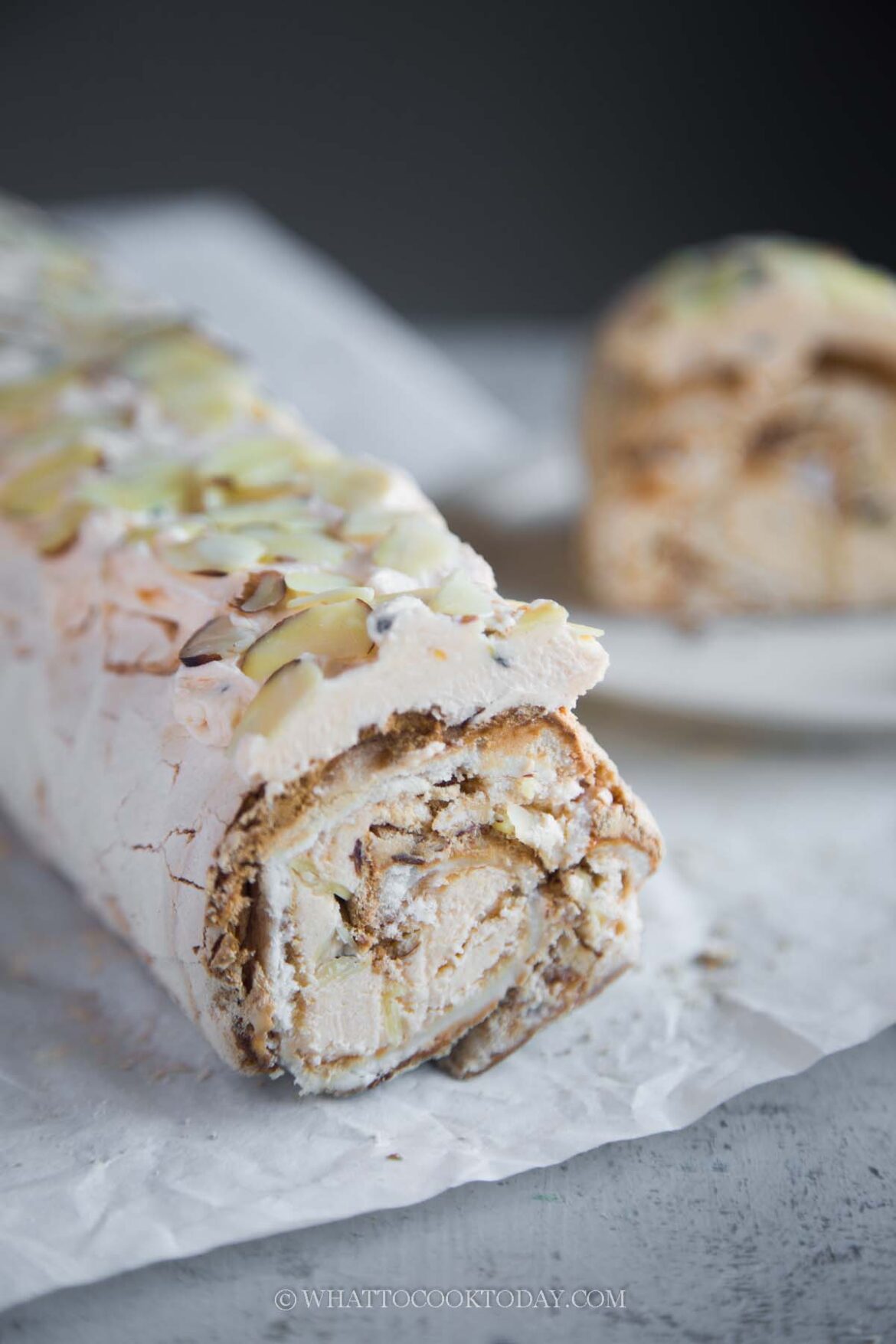 Passion Fruit Meringue Roulade - What To Cook Today