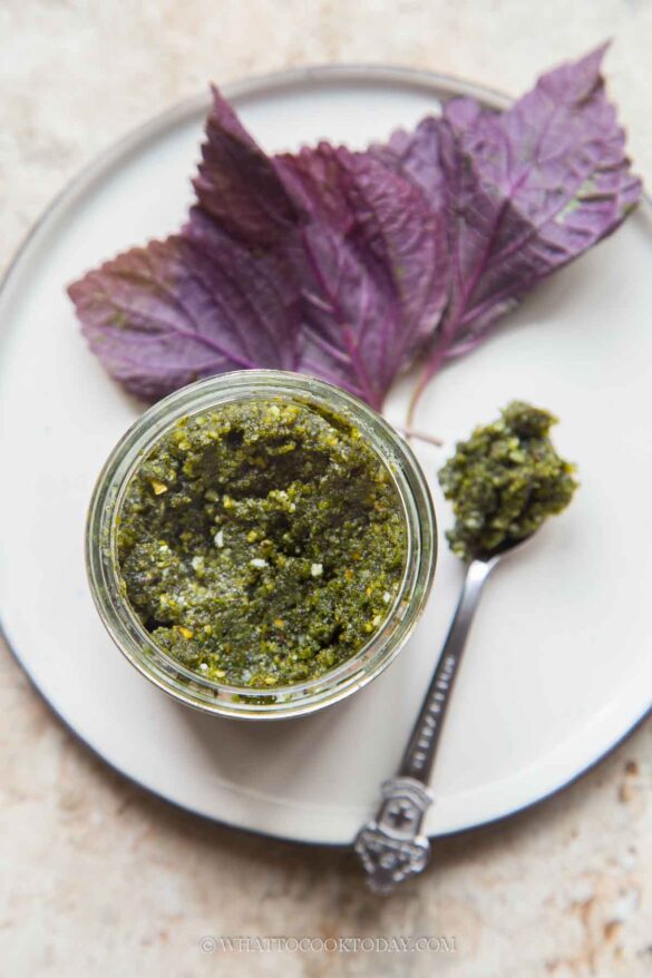 Pasta with Shiso Pesto - What To Cook Today
