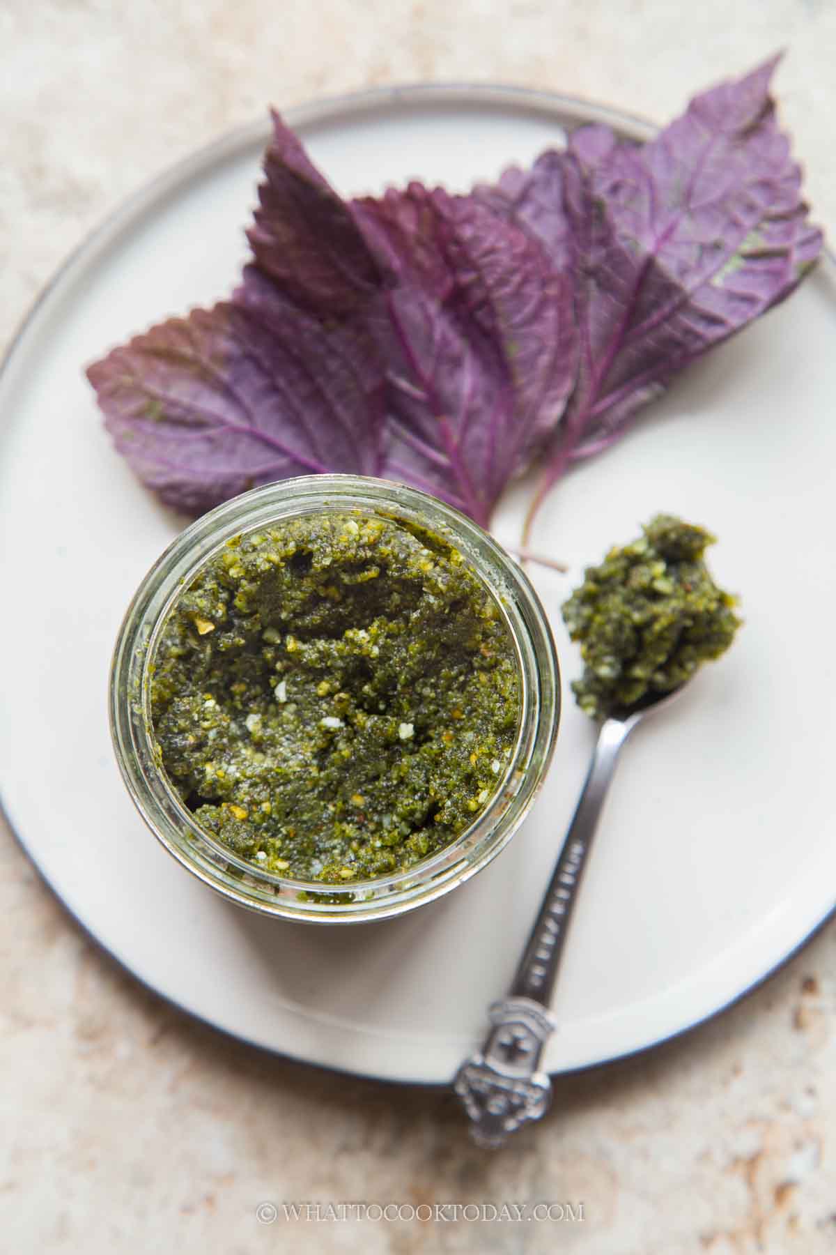 Pasta with Shiso Pesto - What To Cook Today