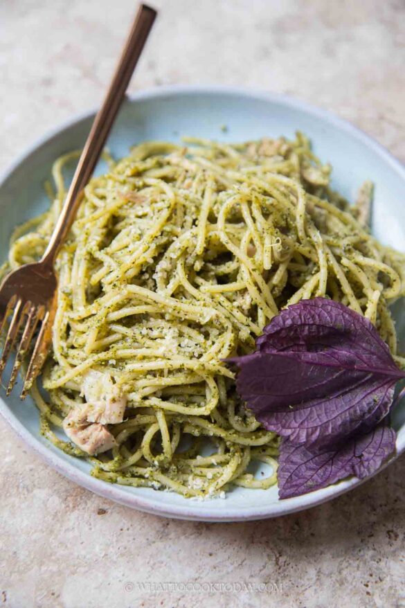 Pasta with Shiso Pesto - What To Cook Today