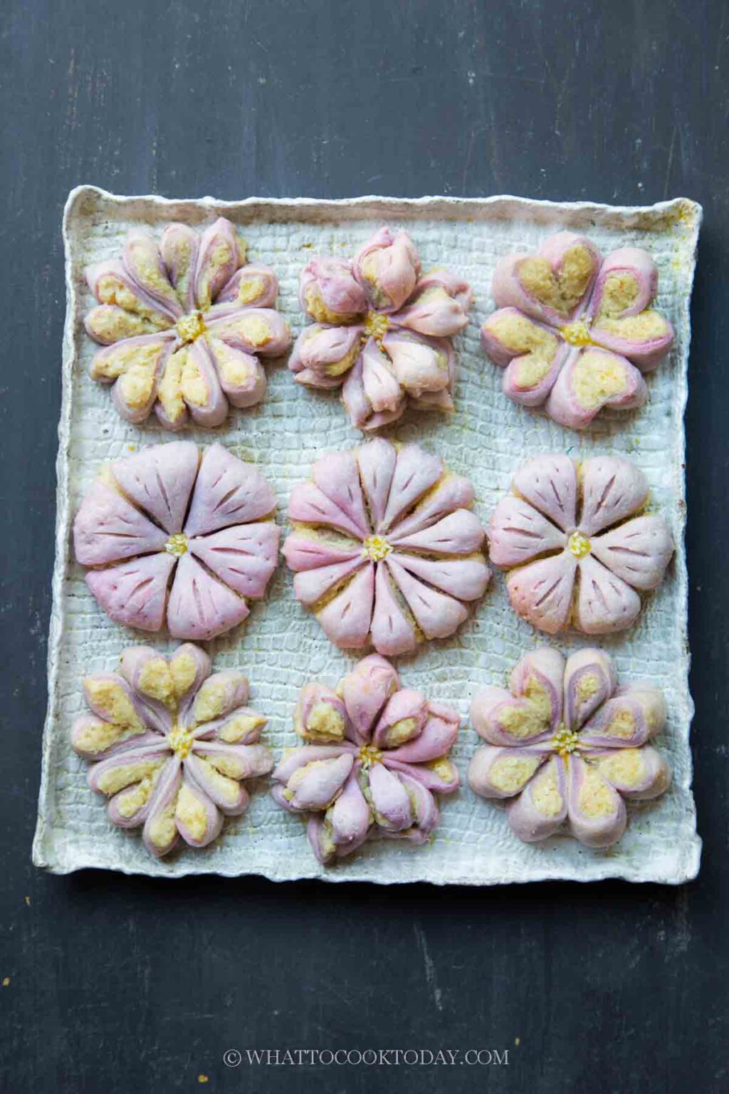 Peach Blossom Mooncake Pastry - What To Cook Today