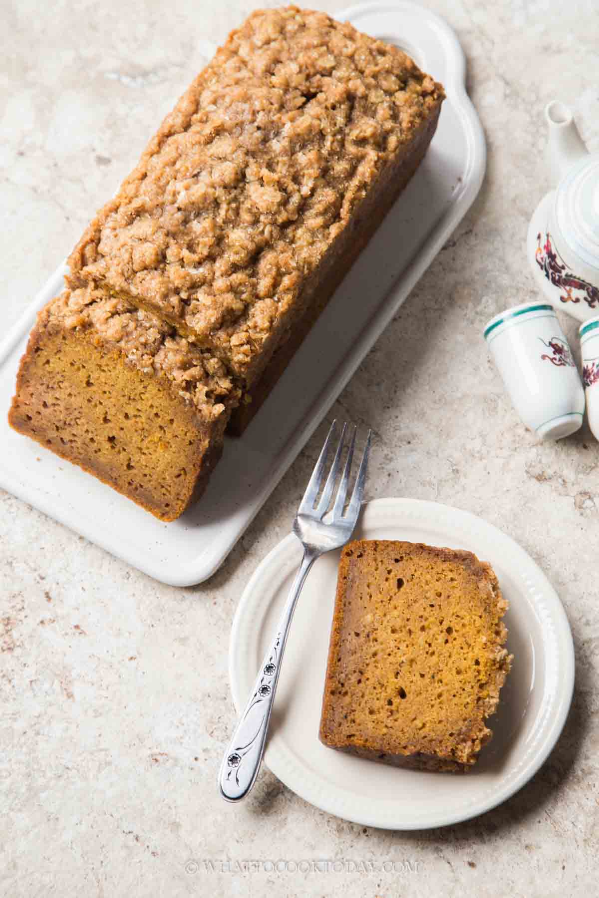 Our Favorite Pumpkin Streusel Bread - What To Cook Today