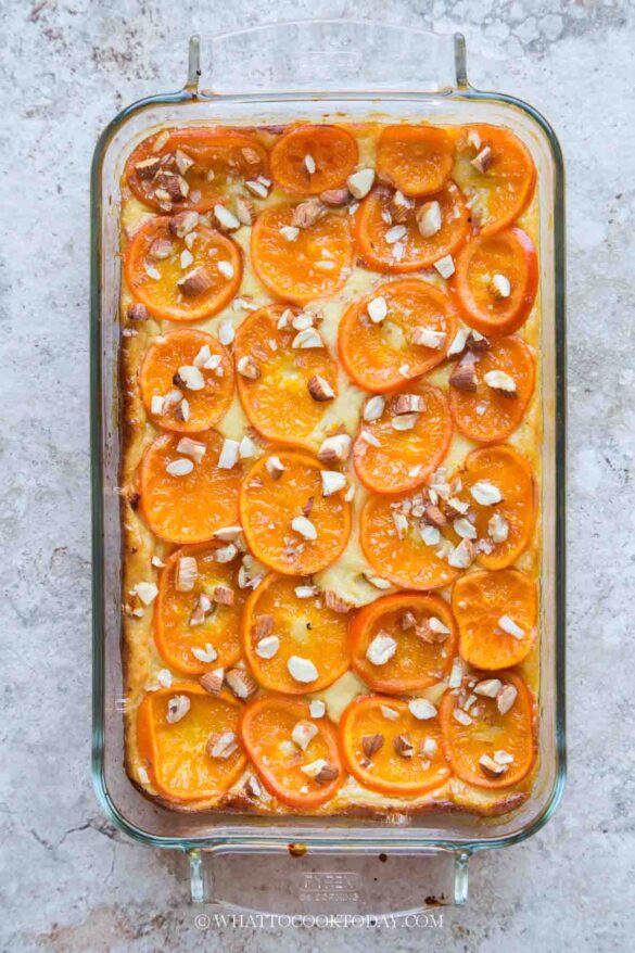 Orange Semolina Baked Pudding - What To Cook Today