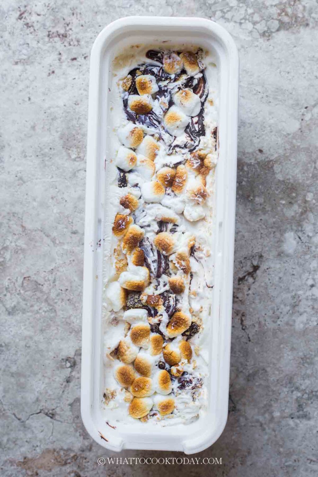 No-Churn S'mores Ice Cream - What To Cook Today